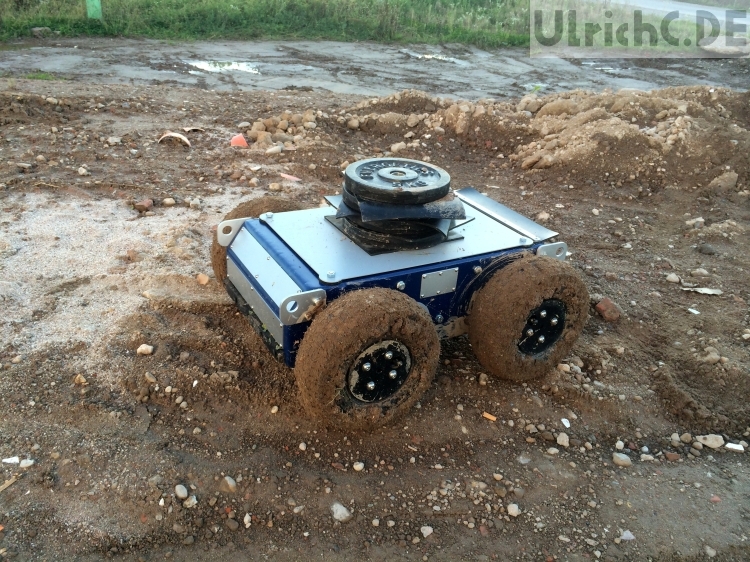 Outdoor Roboter 4WD - Cu-Chassis-XT Chassis Plattform mobile